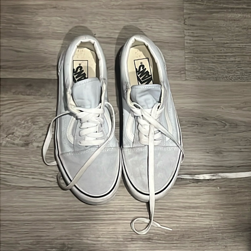 Light Blue Vans - Gem